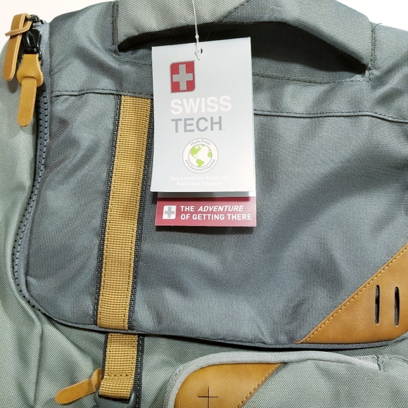 Swiss Tech | Bags | Swiss Tech La Tzoumaz Backpack Nwt | Poshmark